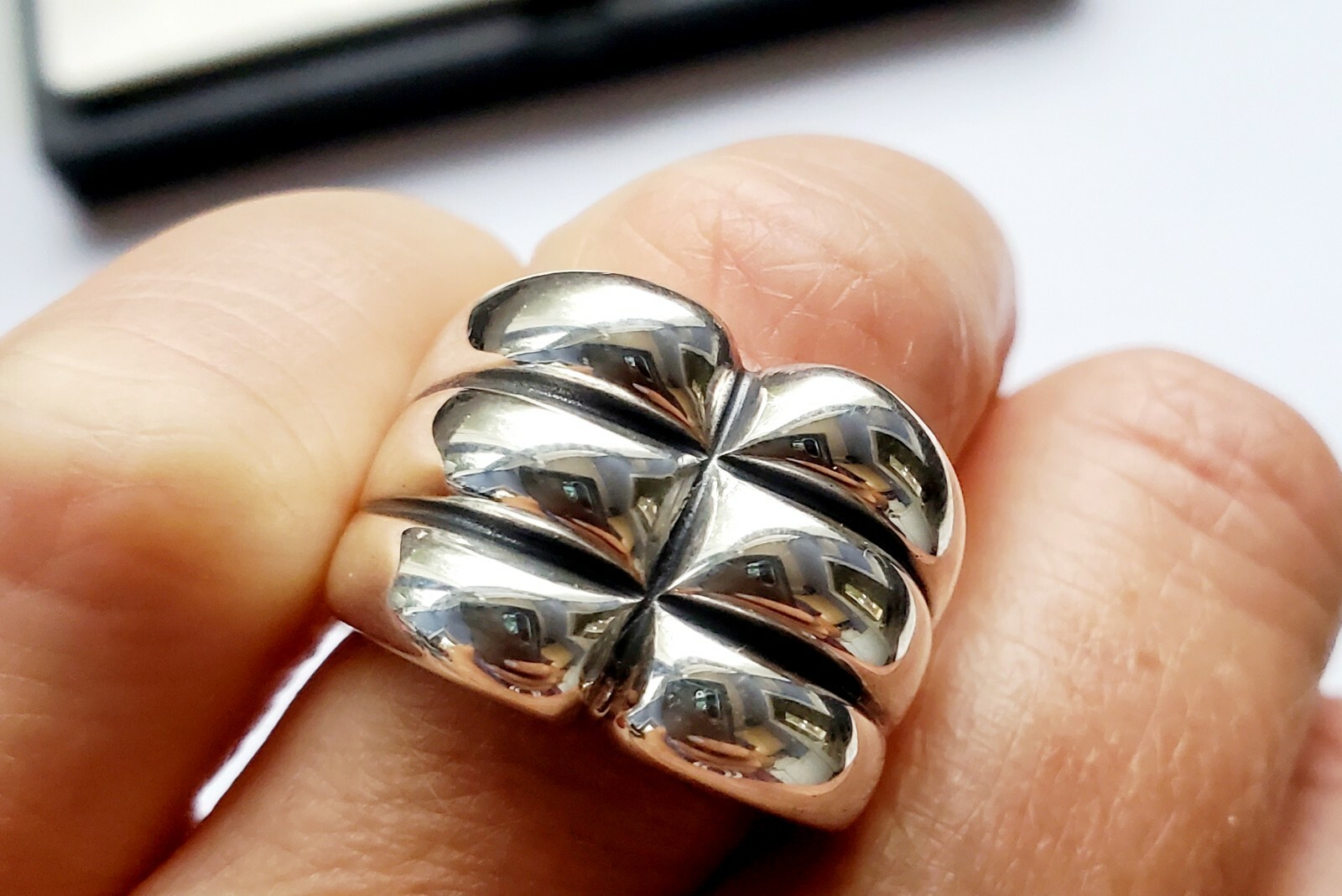 Fabulous, Rare James Avery Sterling Silver Ring Unise… - Gem