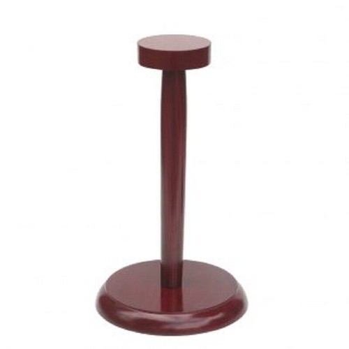 Helmet Stand Wooden Helm Stands Reenactment LARP Armour Display | eBay UK