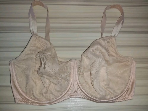 Triumph Lacy Minimiser Bra. Size 12DD Nude Beige Lingerie | eBay