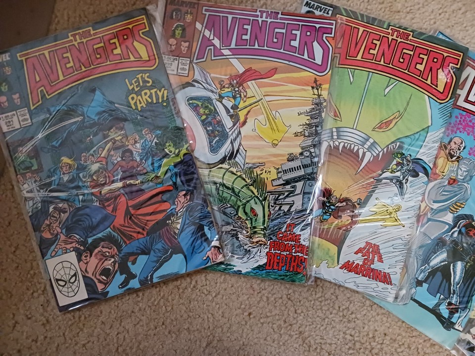 Marvel: The Avengers Series, Issue 291-299 - Copper Age (BUNDLE) | eBay