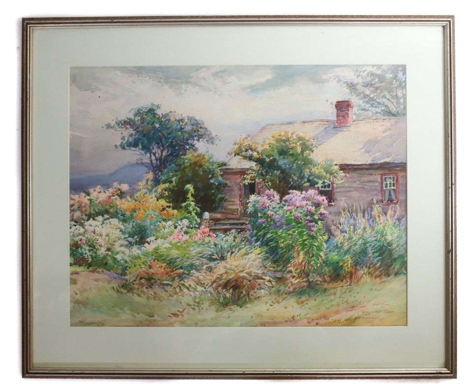 Henry Webster Rice (American, 1853-1934) Watercolor painting on paper ...