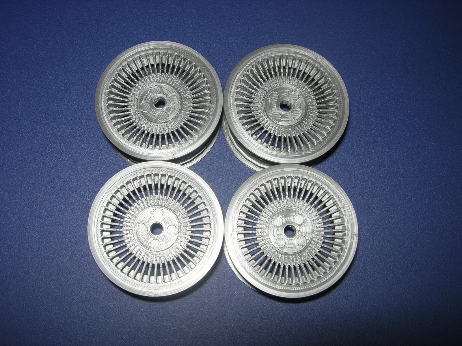 1/10 Delorean time machine wheels set of 4 radio control rc back future ...
