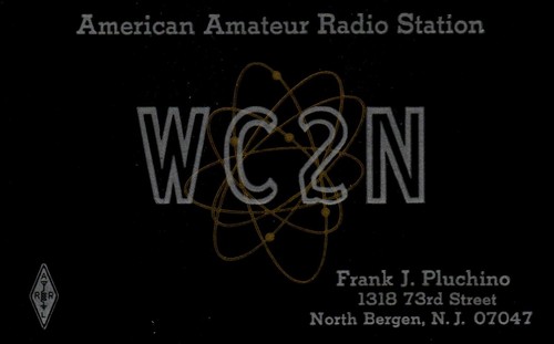 New Bergen New Jersey WC2N QSL Radio Card Postcard | eBay