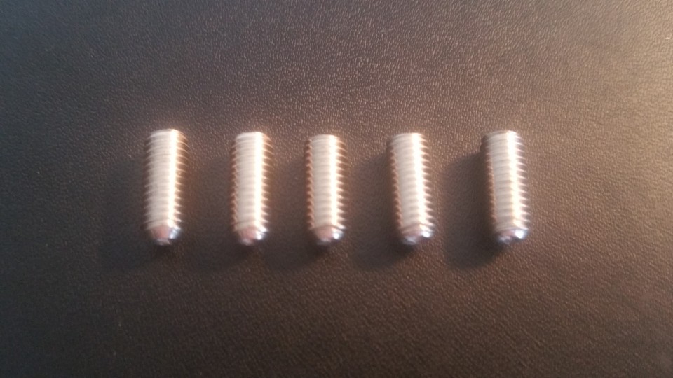 5pcs 5mm Amplifier Terminal Set Screws POWER GROUND SPEAKER REMOTE Amp ...