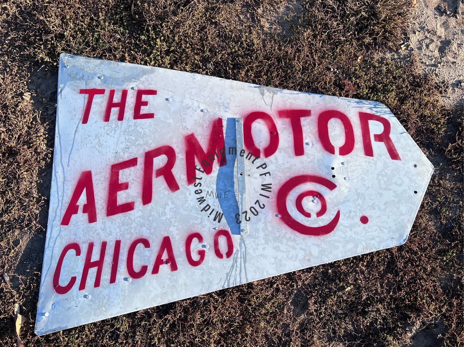 New Aermotor A31 Vane Sheet Tail For 602 702 8ft Windmill | eBay