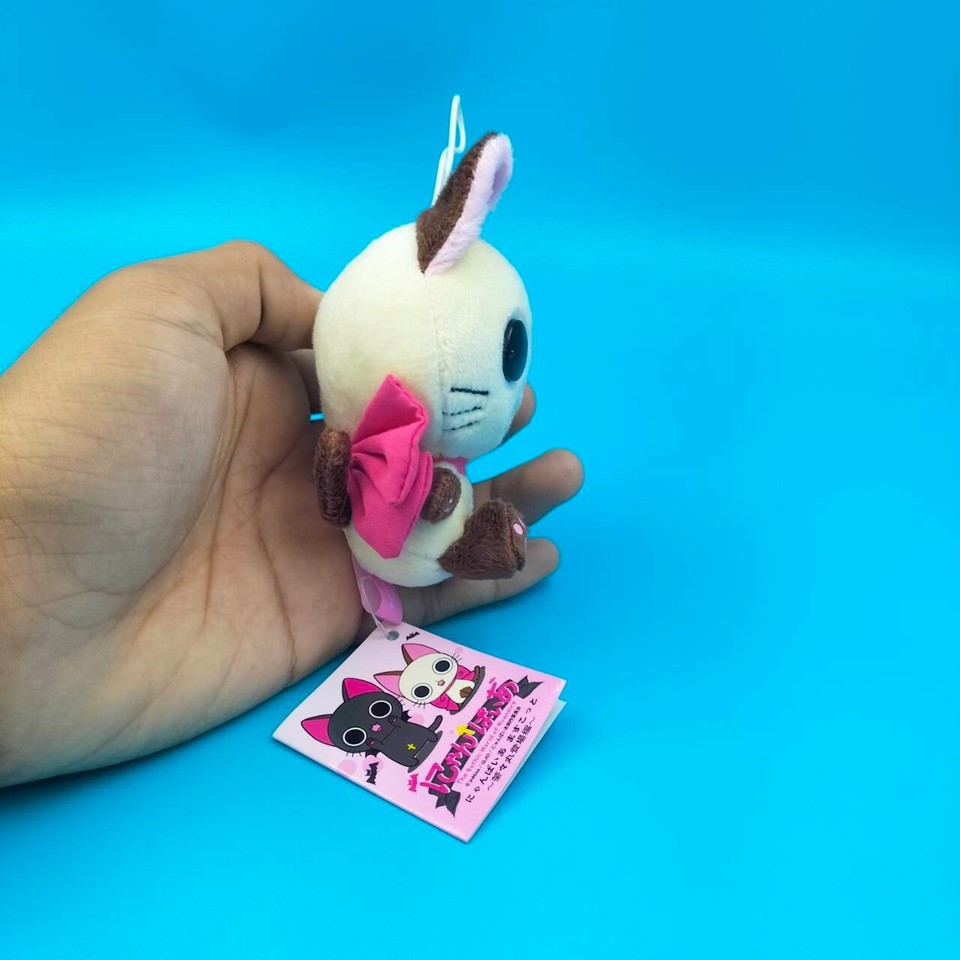 The Gothic World Of Nyanpire Cat Nyatenshi Strap mascot Plush 4" Toy ...