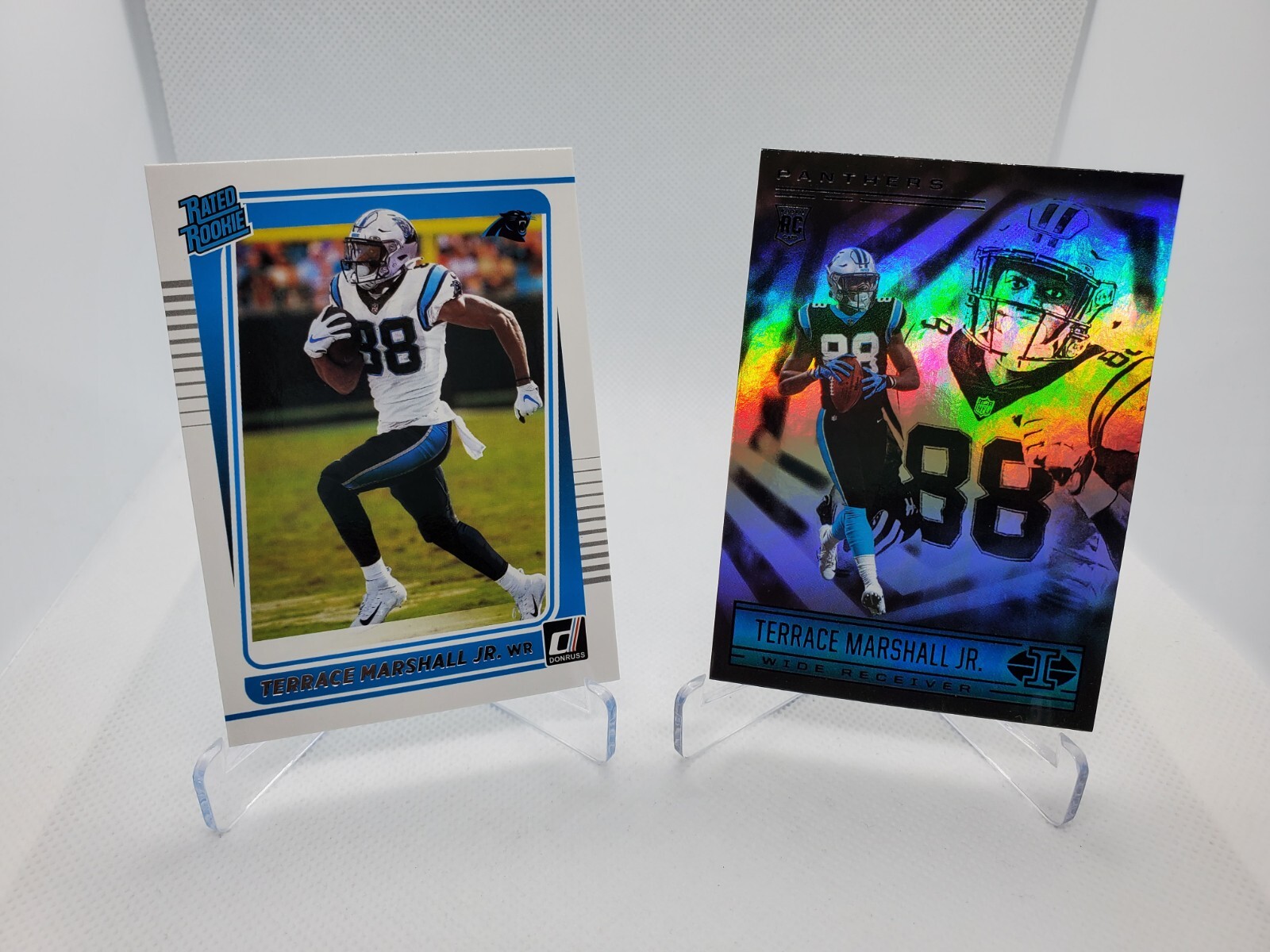 Terrace Marshall Jr. Rookie Lot (2) - Panthers - 2021 Rated #266 ...
