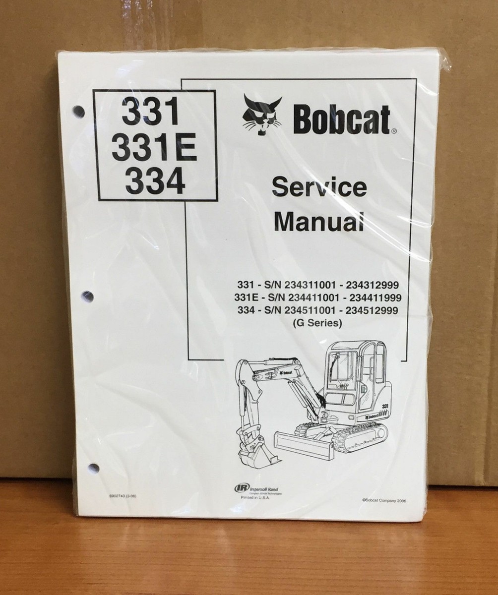 Bobcat 331 Parts Breakdown Bunton, Bobcat, Ryan 942300 ZT 331 Zero