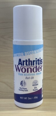 Arthritis Wonders Pain Relieving Cream Roll-On 3 Oz | eBay