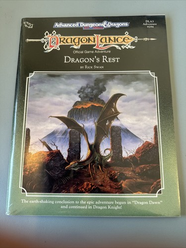 Advanced Dungeons & Dragons Dragonlance Dragon’S Rest TSR | eBay