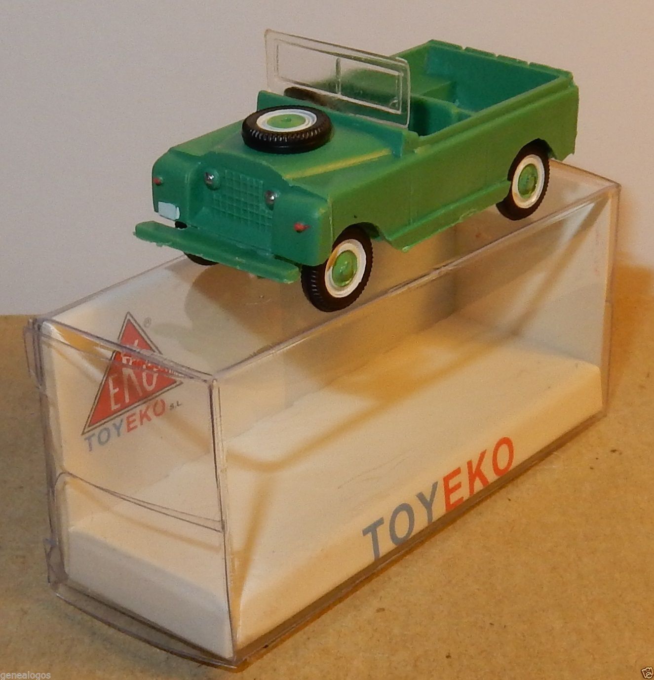 MICRO TOY EKO TOYEKO HO 1/86 1/87 MADE IN SPAIN LAND ROVER COURT REF ...