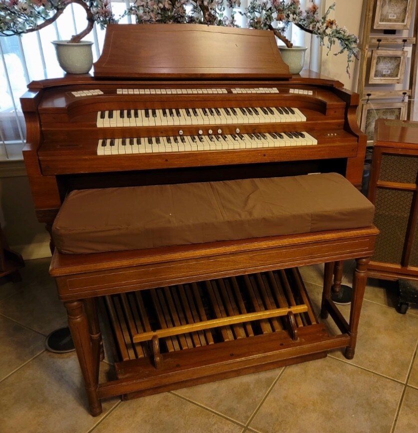 Allen Organ with Pedalboard & Organ Bench! | eBay