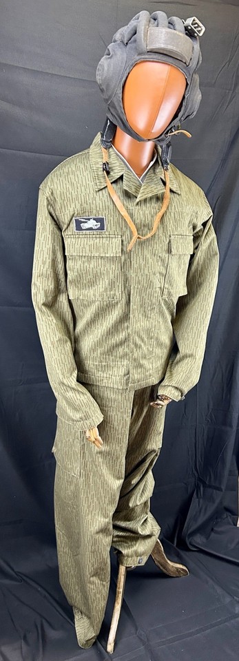 NVA Uniform UTV Panzer strichtarn DDR MdI KVP KdA GST Felddienstuniform ...