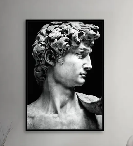 David by Michelangelo Painting - A Timeless Masterpiece Reimagined | eBay