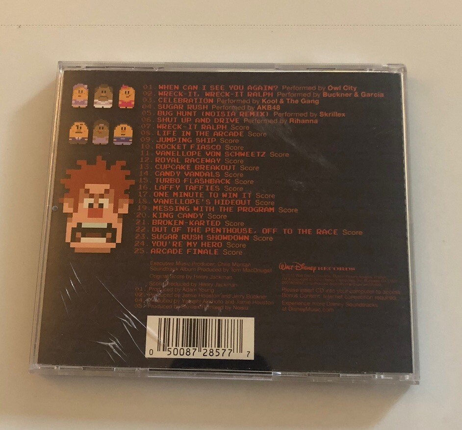 Wreck-It Ralph [Original Score] by Henry Jackman (CD, Oct-2012, Walt ...