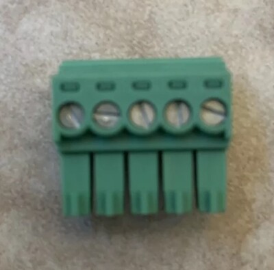 5 pin - 3.5mm / Terminal Block Connector - Crestron, Speakercraft, B&K ...