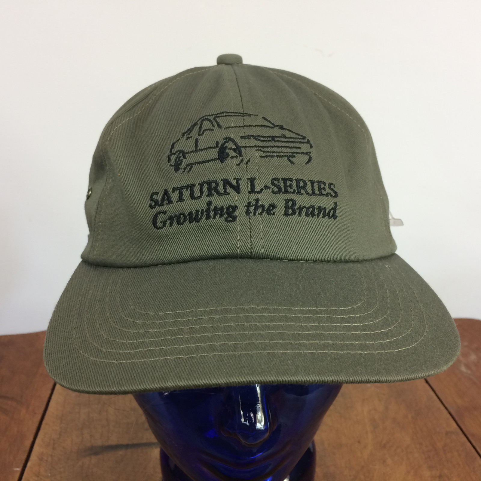 Minty Vintage 90s Saturn Car Automobile Golf Dad Flat Hat Cap L Series ...