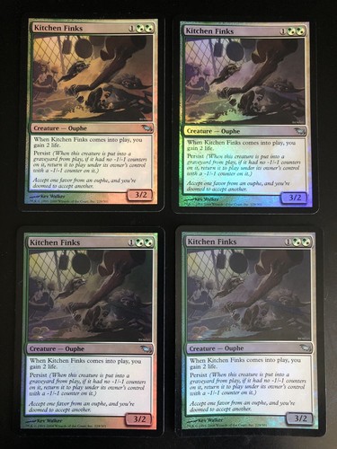 Kitchen Finks - Shadowmoor - Foil - SP - MTG - Playset | eBay