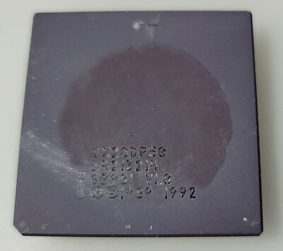 Vintage Rare Intel Overdrive SX20DP50 486 Ceramic Processor For ...