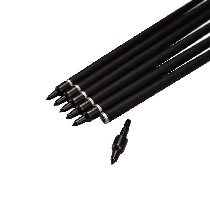 16-22" Archery Crossbow Carbon Arrows Bolts Target Tips Hunting ...