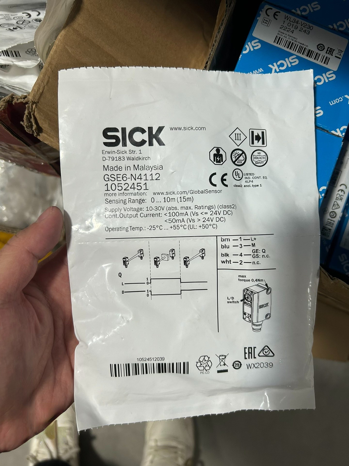 1pcs SICK GSE6-N4112 1052451 NEW | eBay