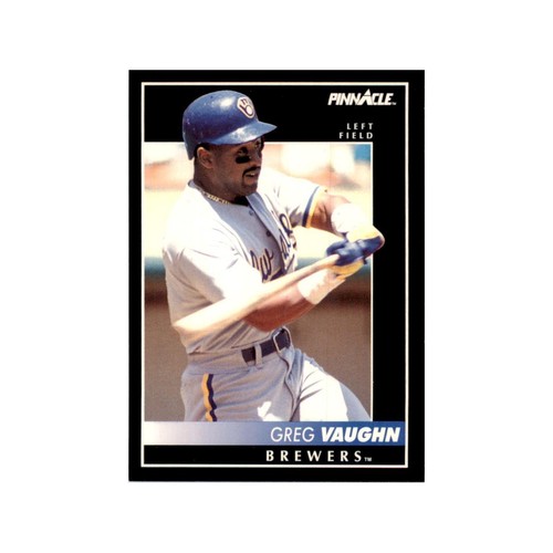 1992 Pinnacle Greg Vaughn Baseball Cards #92 | eBay