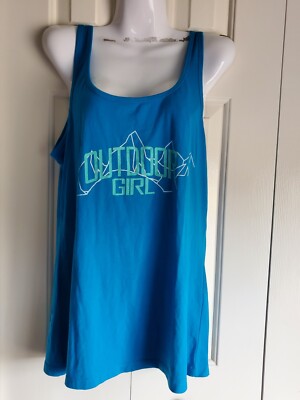 Cabelas Turquoise Tank Top Size 2X, outdoor girl | eBay