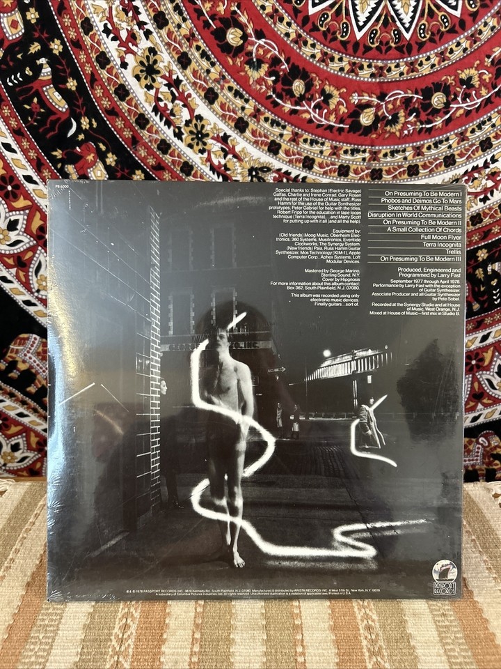 Synergy – Cords ~ M/M, Sealed, Transparent Vinyl, Gatefold | eBay