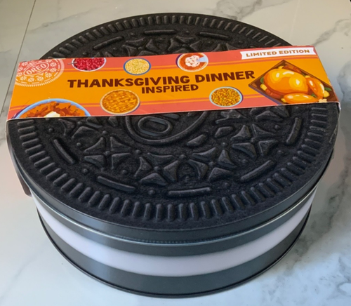 OREOiD Oreo Thanksgiving Dinner Cookie Tin 12ct Flavored Cookies ...