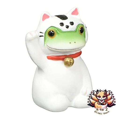 NEW DAIKAI Copeau Maneki Neko Tarou Frog Figurine Ornament 4.2x4.3x4 ...