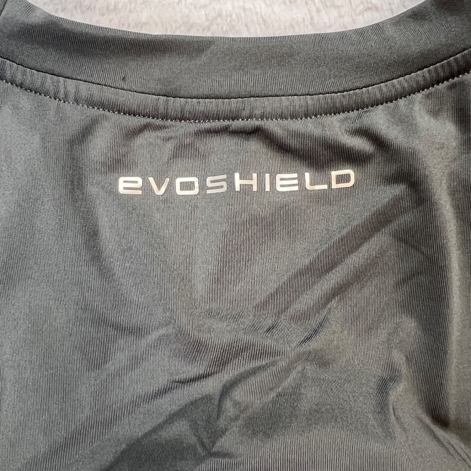 Evoshield Men's Large Black Certified Protective Chest Compression Shirt NWT | eBay