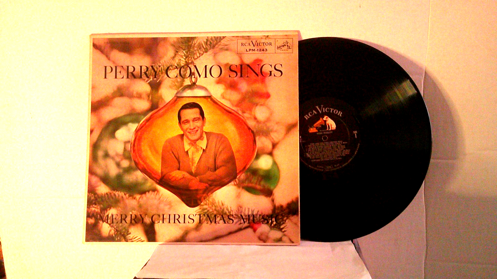 Perry Como,RCA LPM-1243"Sings Merry Christmas Music"US,LP,mono,1956 ...