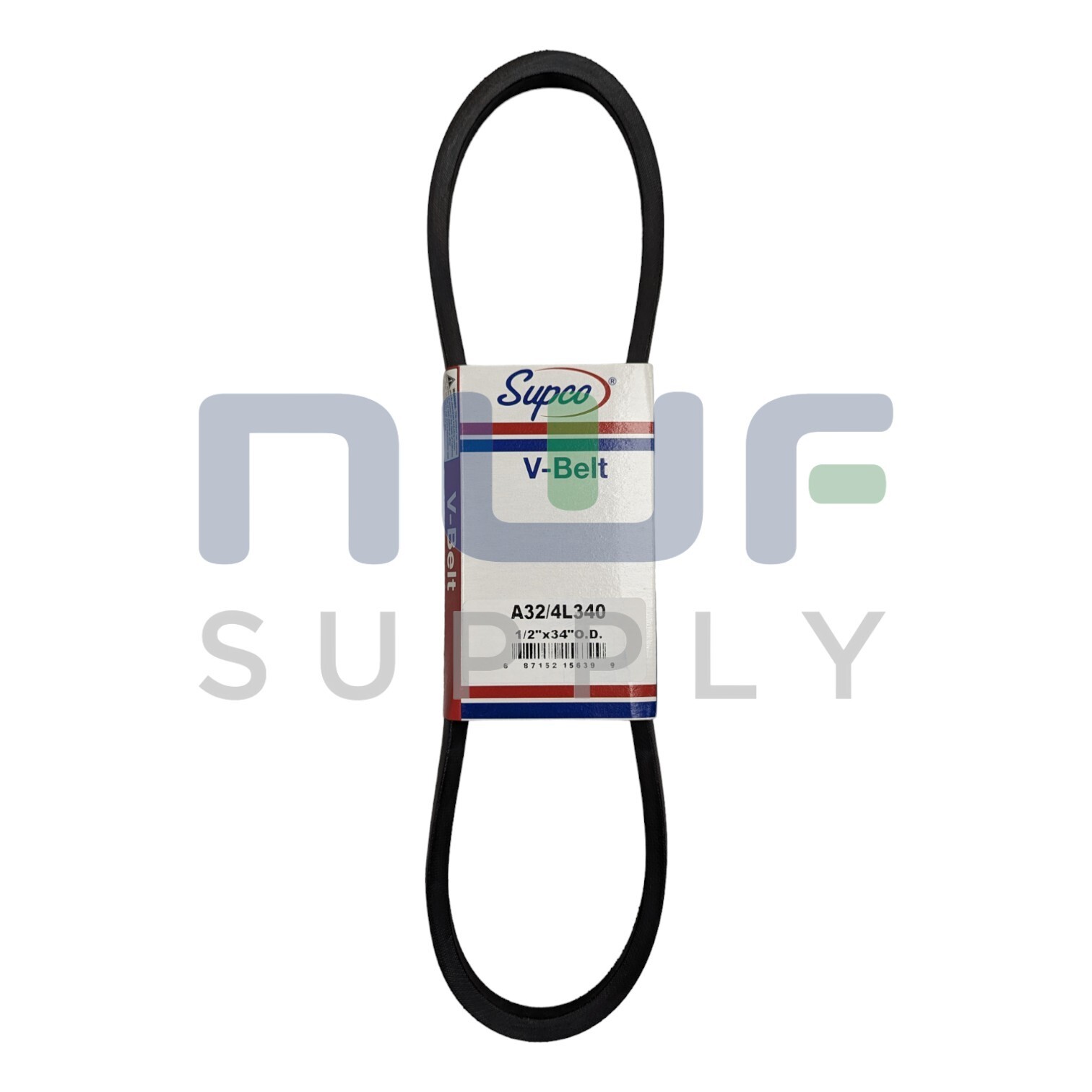 A32/4L340 Supco V-Belt 1/2"x34" O.D. | eBay