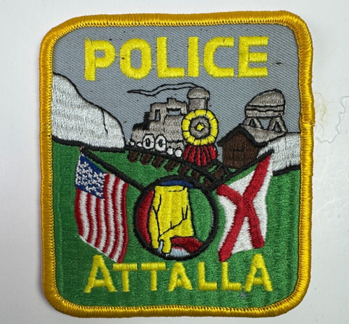 Attalla Police Alabama AL Train Patch K2A | eBay