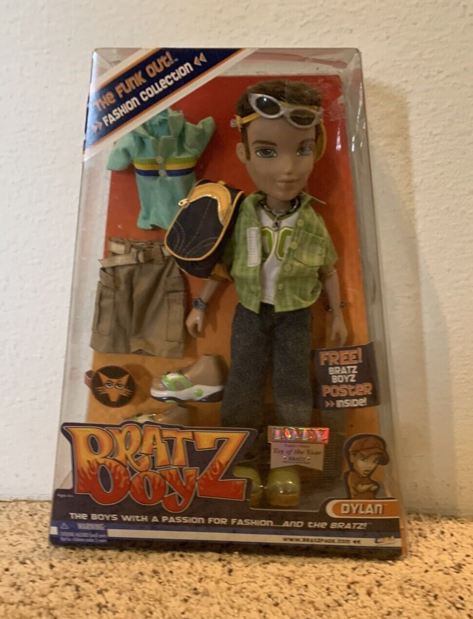 2004 Bratz Boyz The Funk Out Collection Dylan Toy of the Year Award ...