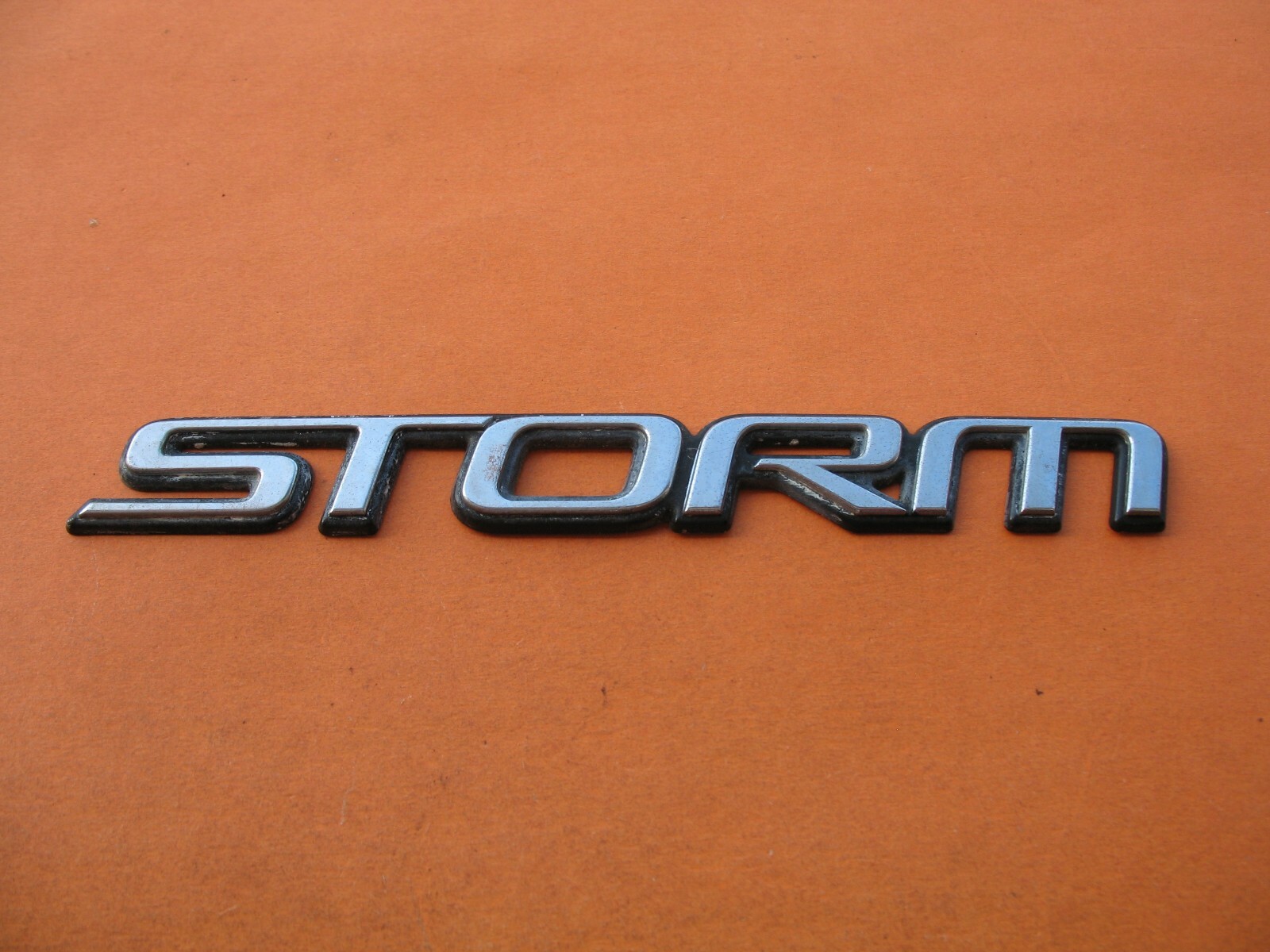 GEO PRIZM METRO STORM REAR SIDE EMBLEM LOGO BADGE SIGN SYMBOL OEM USED ...