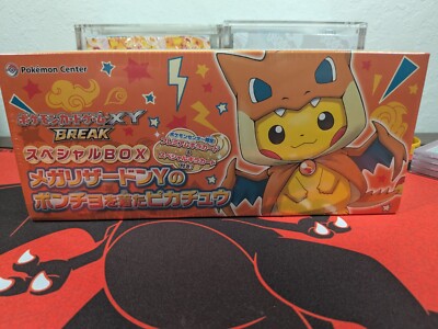 Pokemon TCG XY Break Pikachu Charizard Cosplay Poncho Box | eBay