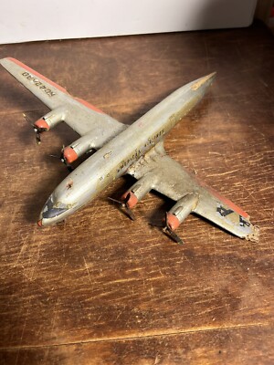 Rare Early Vintage AMERICAN Airlines Wood Model Airplane Flagship New ...