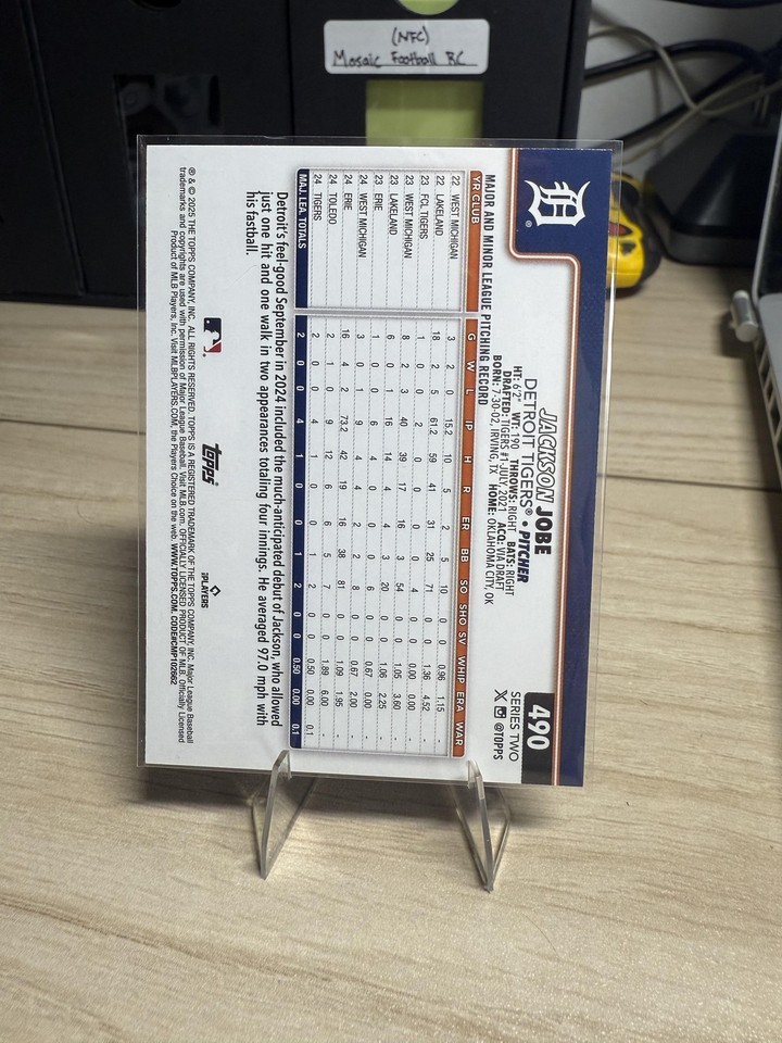 2025 Topps #490 Jackson Jobe | eBay