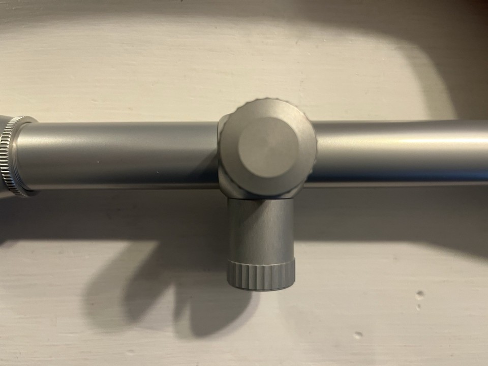 Leupold M8-36X Rifle Scope Stainless Silver Dot Reticle + Box + Turrets ...