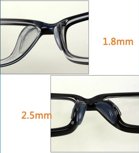 5 Pair New Silicone Sticker Anti-Slip Nose Pads For Eyeglass Sunglass ...