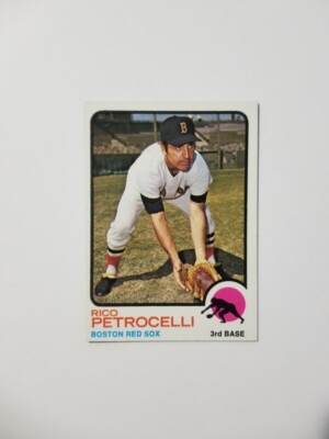 RICO PETROCELLI 1973 TOPPS BASEBALL CARD #365 BOSTON RED SOX | eBay