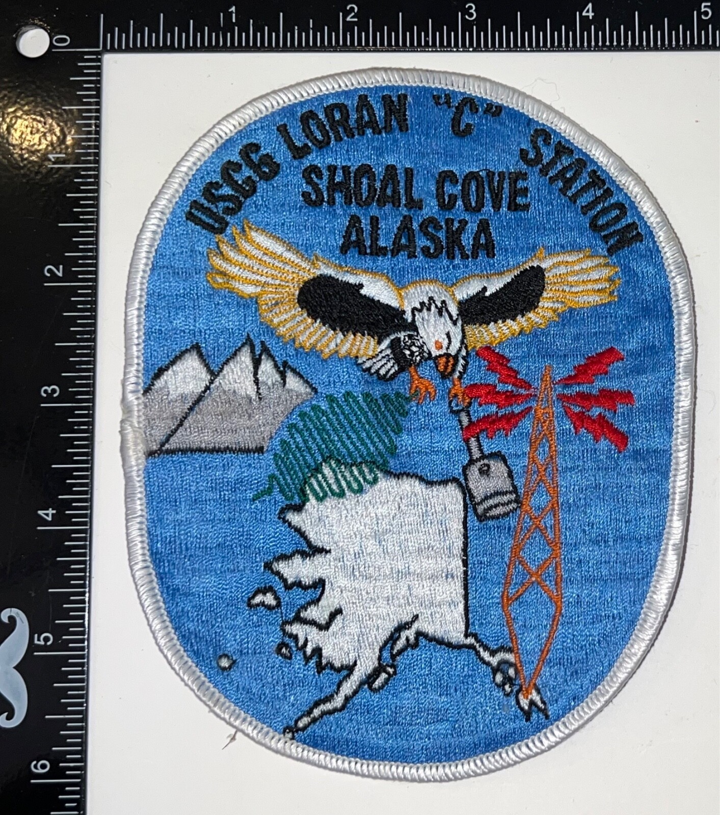 USCG US Coast Guard LORAN C Station Shoal Cove AK Patch | eBay
