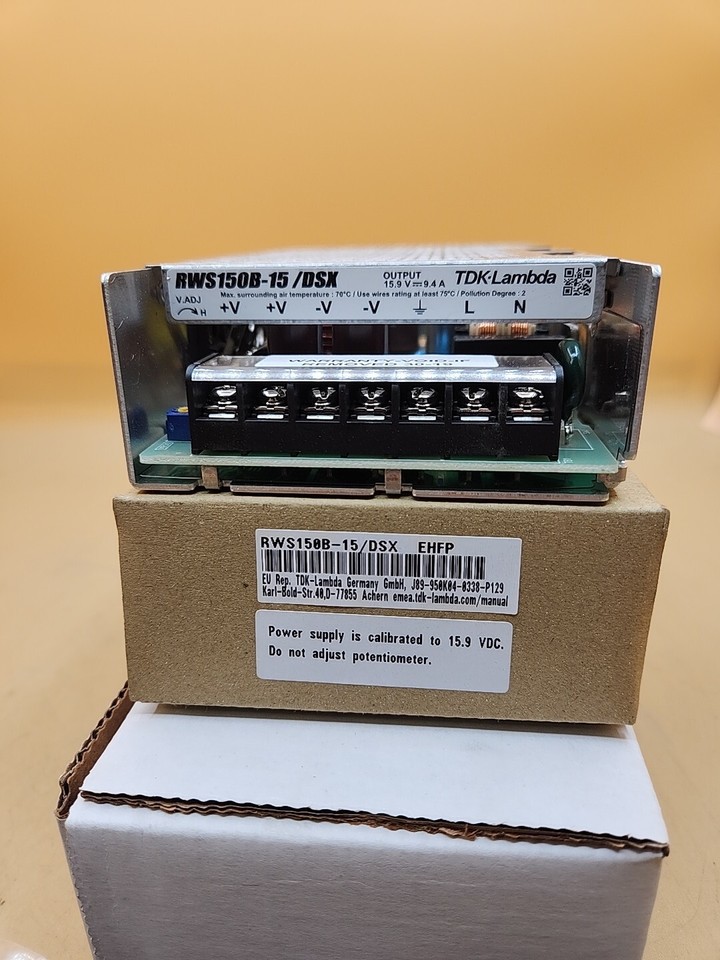 TDK-Lambda RWS150B-15/DSX Power Supply 15.9 V Output 9.4 A NEW | eBay