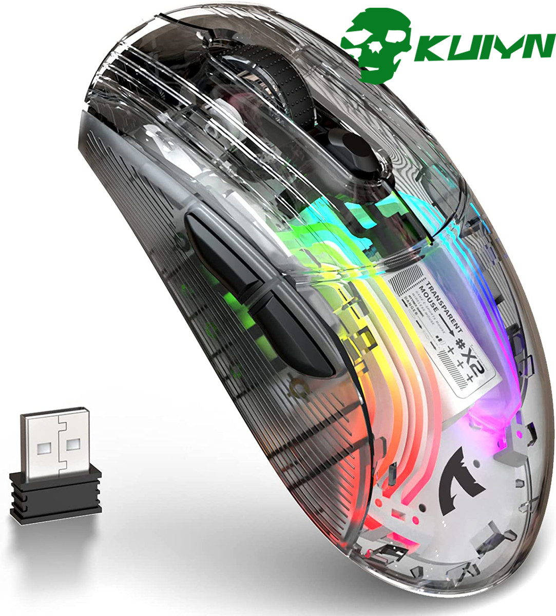 Wireless Computer Mouses Transparent