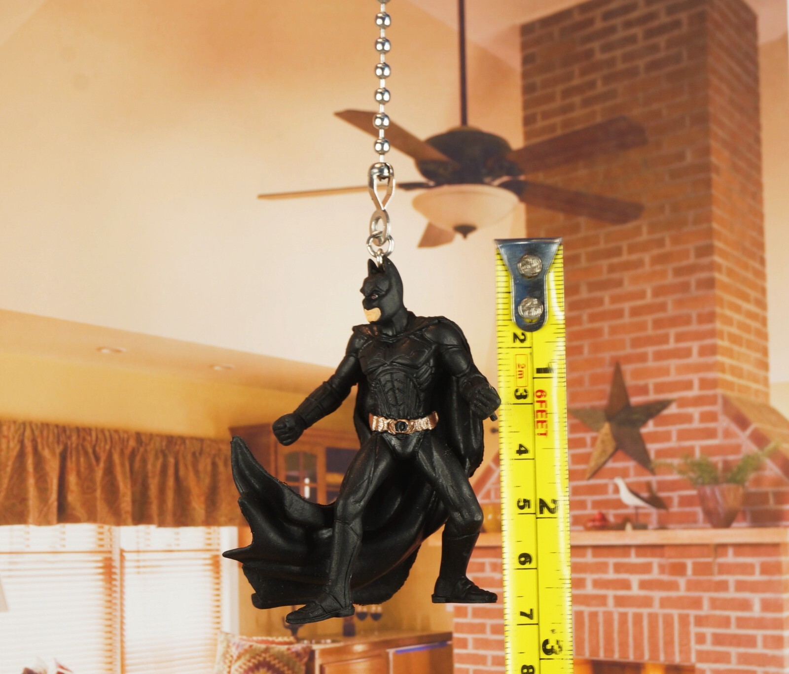 DC Comics Dark Knight Batman Ceiling Fan Pull Light Lamp Chain ...