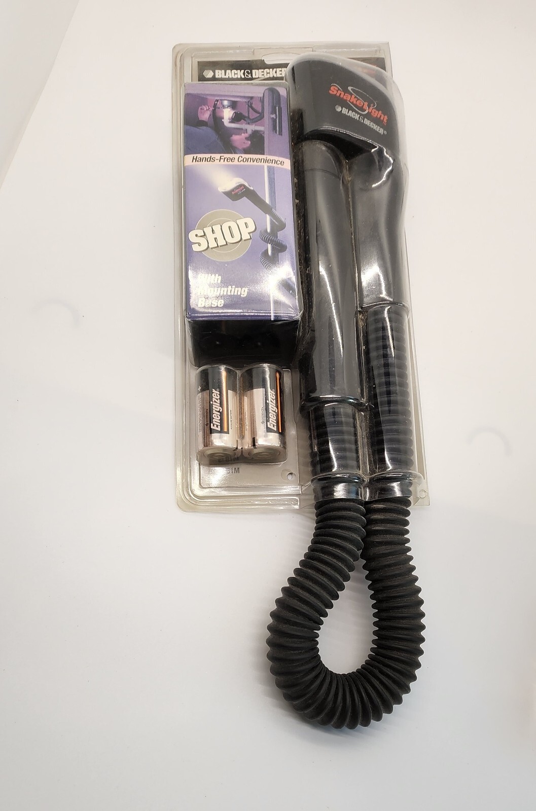 Vintage 1994 Black & Decker Snake Light Flexible Flashlight NOS Sealed ...