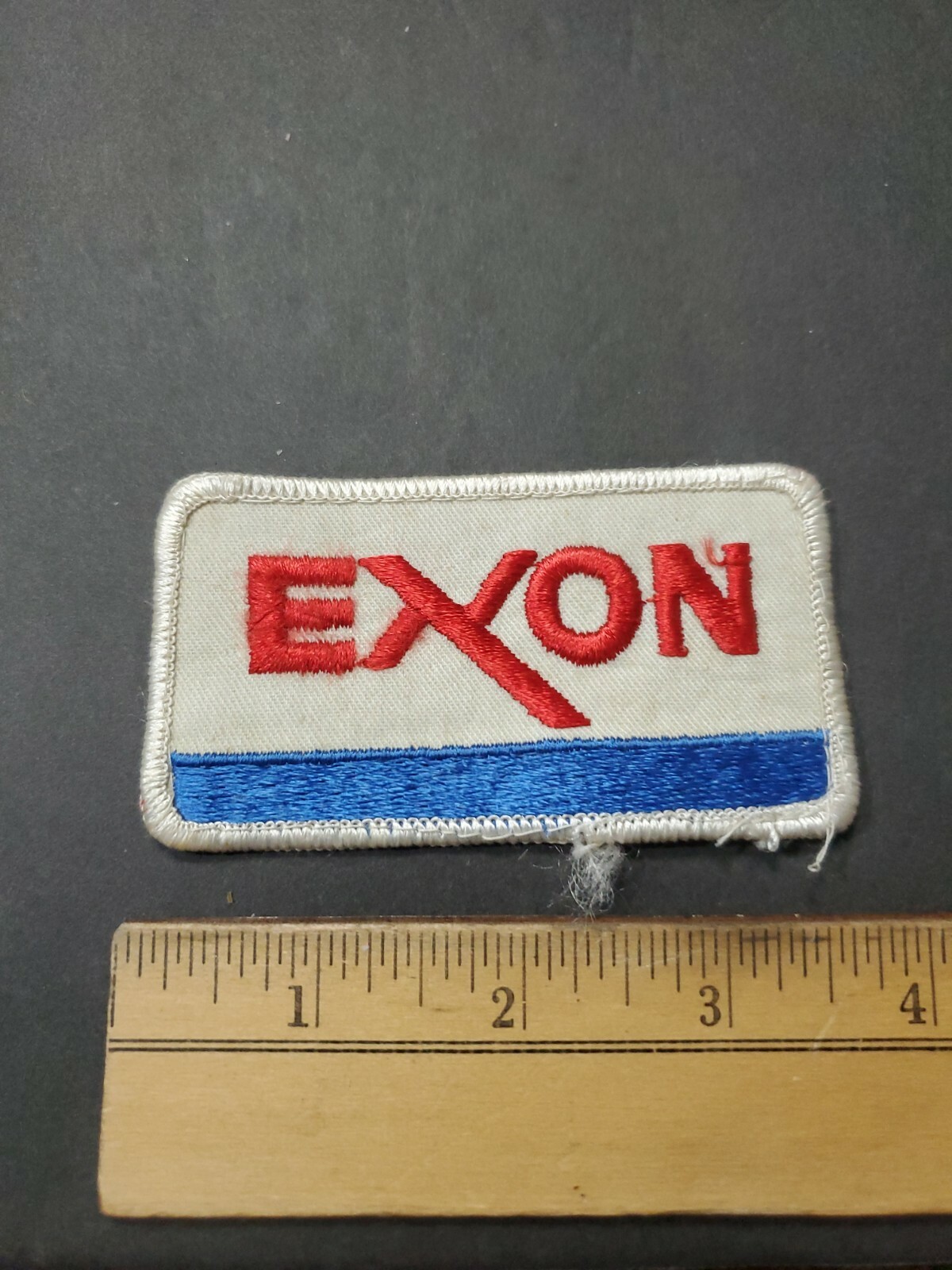 Vintage NOS Exxon Gasoline Employee Station Attendant Patch | eBay