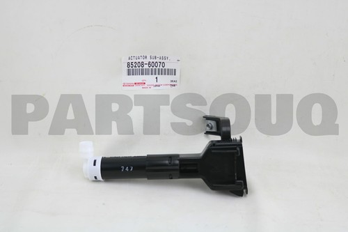 8520860070 Genuine Toyota ACTUATOR SUB-ASSY, HEADLAMP WASHER, LH 85208 ...