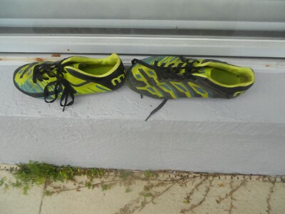 Mitre Black/Yellow funky Soccer Cleats Men’s Size 8 1/2 GOOD | eBay